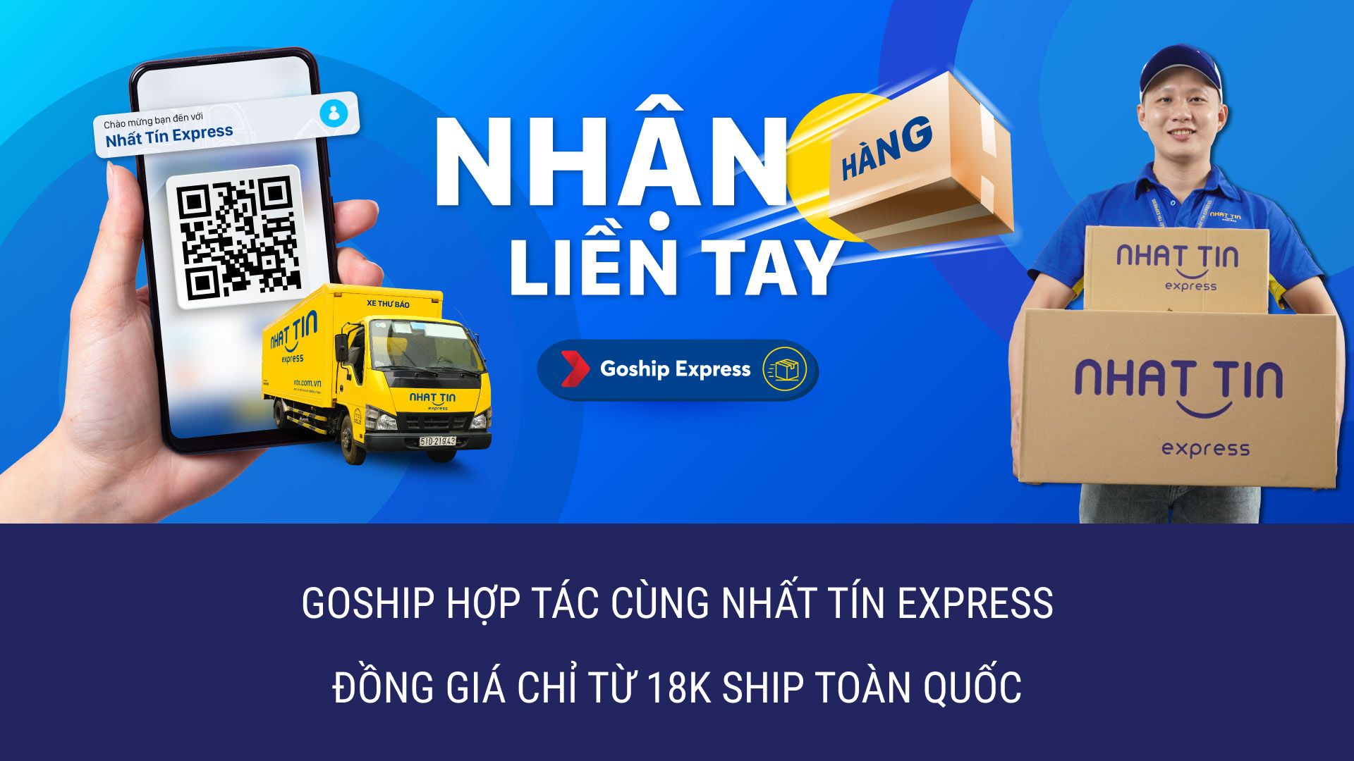 Ship đồng giá toàn quốc từ 18k với Nhất Tín Express